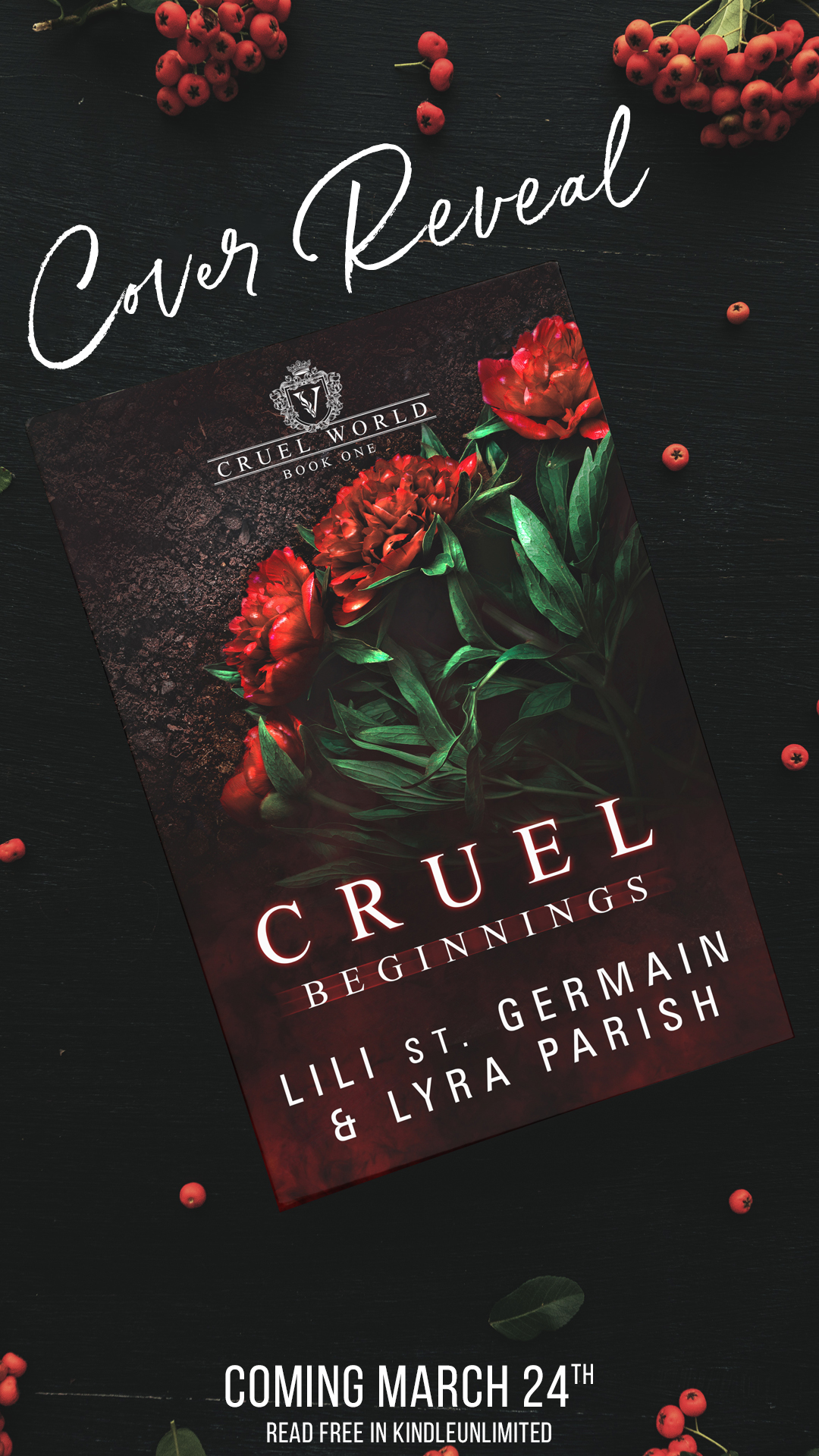 Cover Reveal: Cruel Beginnings by Lili St Germain & Lyra Parish – Kelly ...