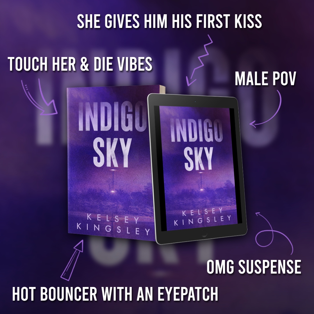 Indigo Sky by Kelsey Kingsley (4 Star Book Review) Dark, Suspenseful ...